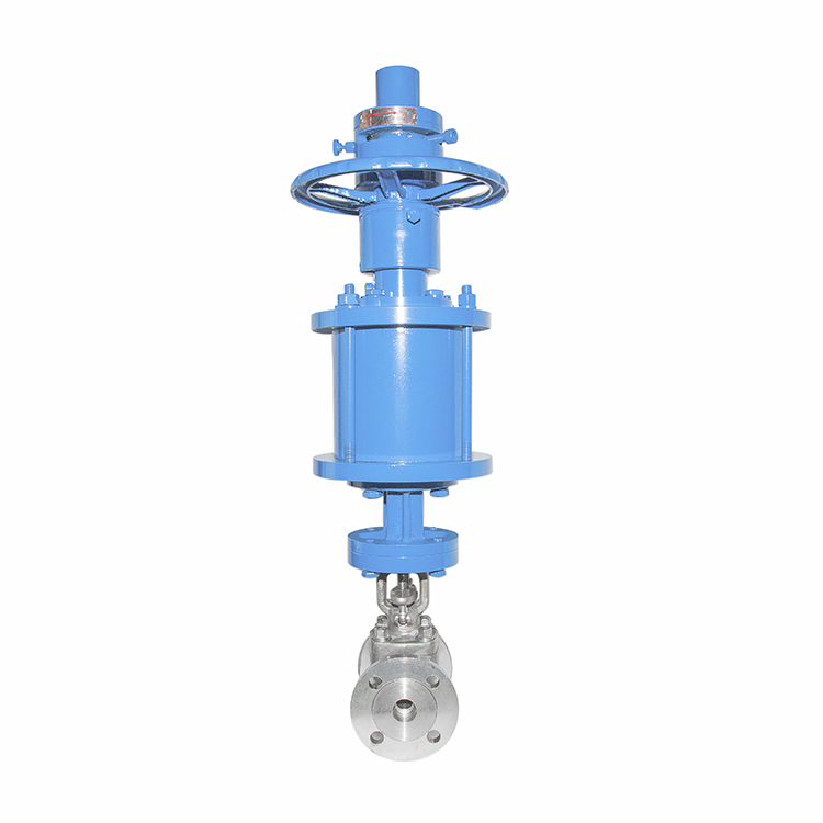 Pneumatic stop valve made of special material Hastelloy B3 pneumatic ...